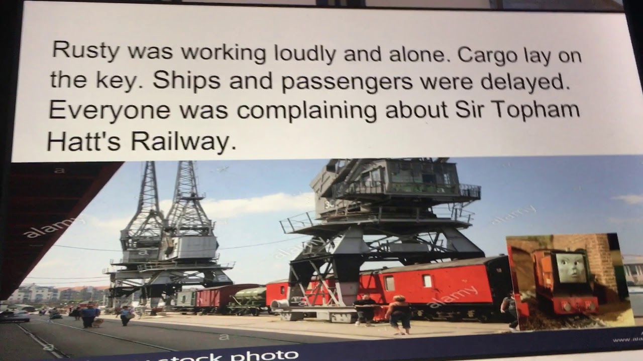 S1 E9 Rusty Does It Again, Thomas and Friends, Thomas the Tank Engine ...