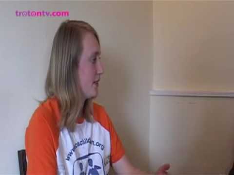 Becky Sampson talks to Trot on TV - YouTube