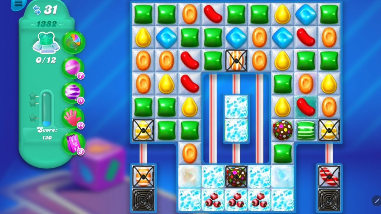 Candy Crush soda Level - 1382 and 1383 ( Hard level ) - YouTube