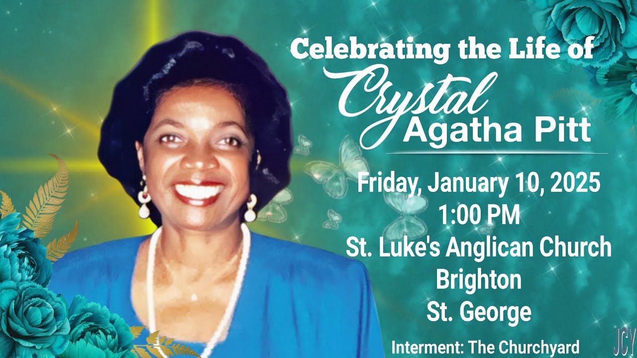A Service of Celebration for the Life of Crystal Pitt - YouTube