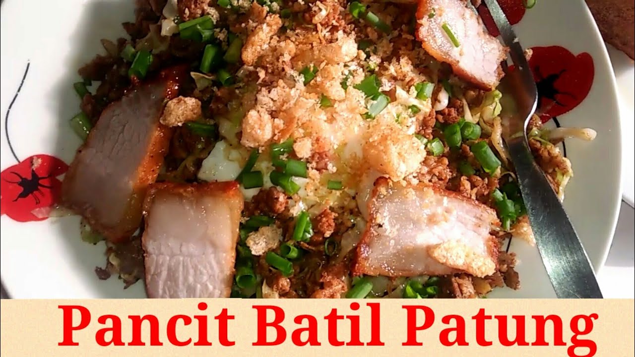 How to Eat Pancit Batil Patung #ChefJunior #PansitBatilPatung # ...