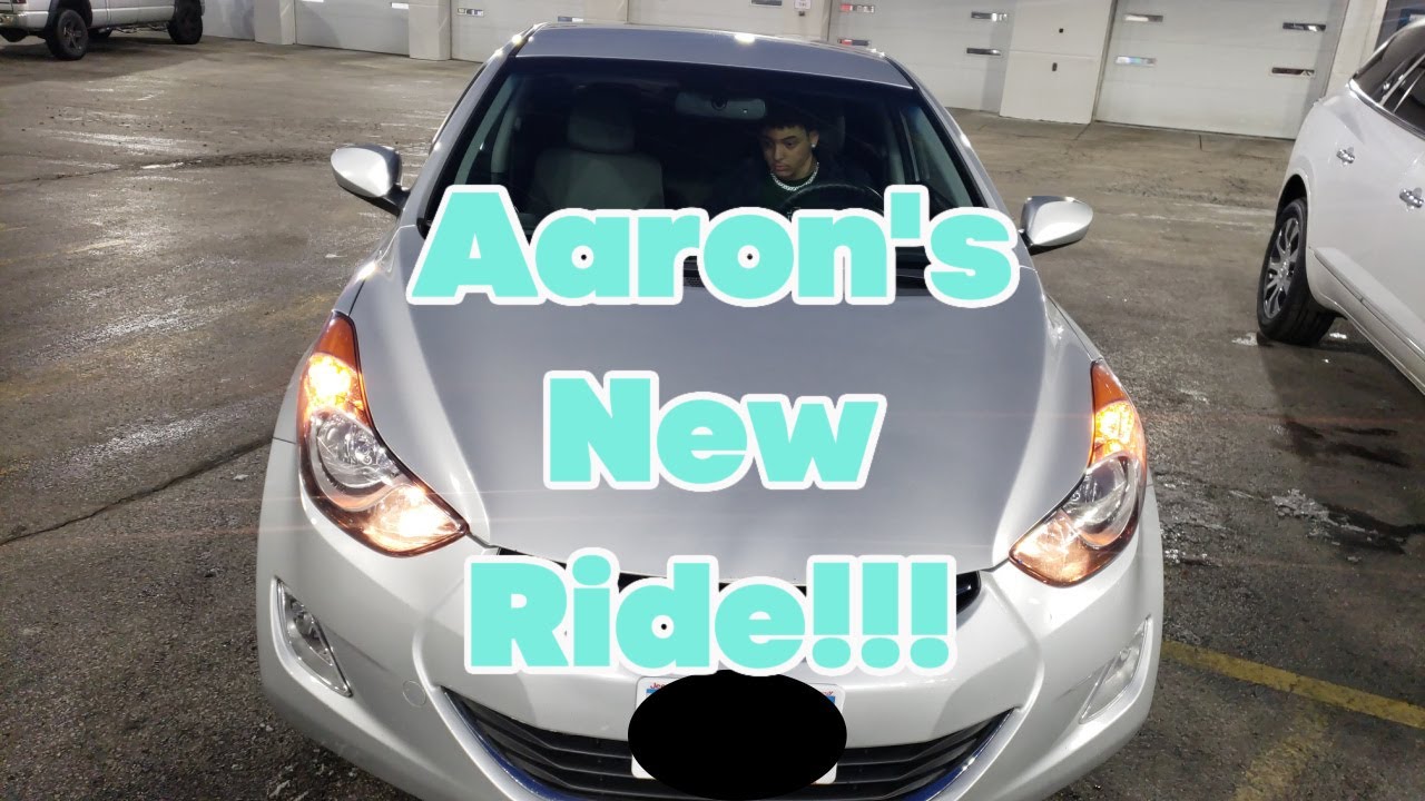 Aaron's New Car! Happy New Year!!! BEST ONE YET? - YouTube