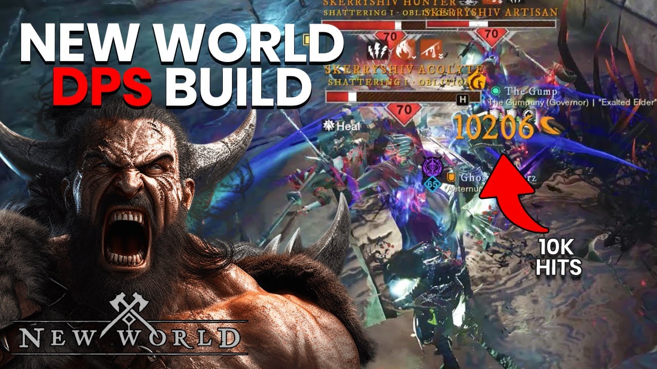 New World: Spear & Hatchet Build For High DPS Mutation Runs! (Build ...
