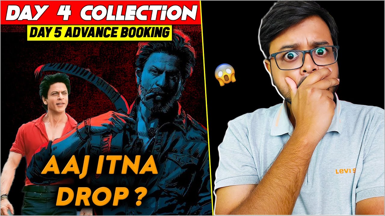 BIG DROP? | JAWAN Day 4 Box Office Collection | Early Estimates | Day 5 ...
