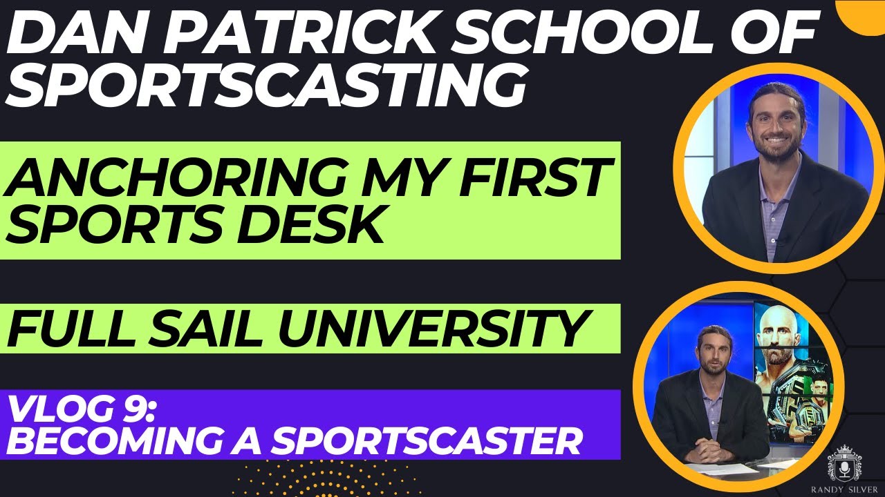 Anchoring a Sports Desk for my First Time | Becoming a Sportscaster ...