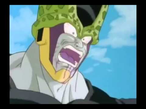 Cell's allergy to senzu beans - YouTube