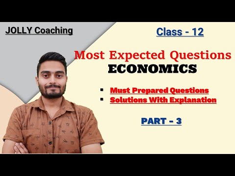 Very Important Questions | 12th Class Macroeconomics | Indian Economic Development | JOLLY ...