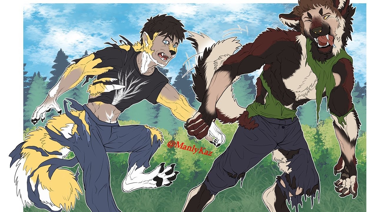 Wolf TFs #3 / Werewolf Transformation #3 - YouTube