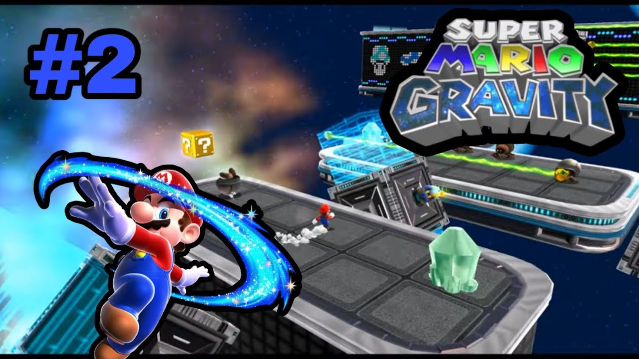 #2 神秘的すぎる宇宙...【Super Mario Gravity Demo版】 - YouTube