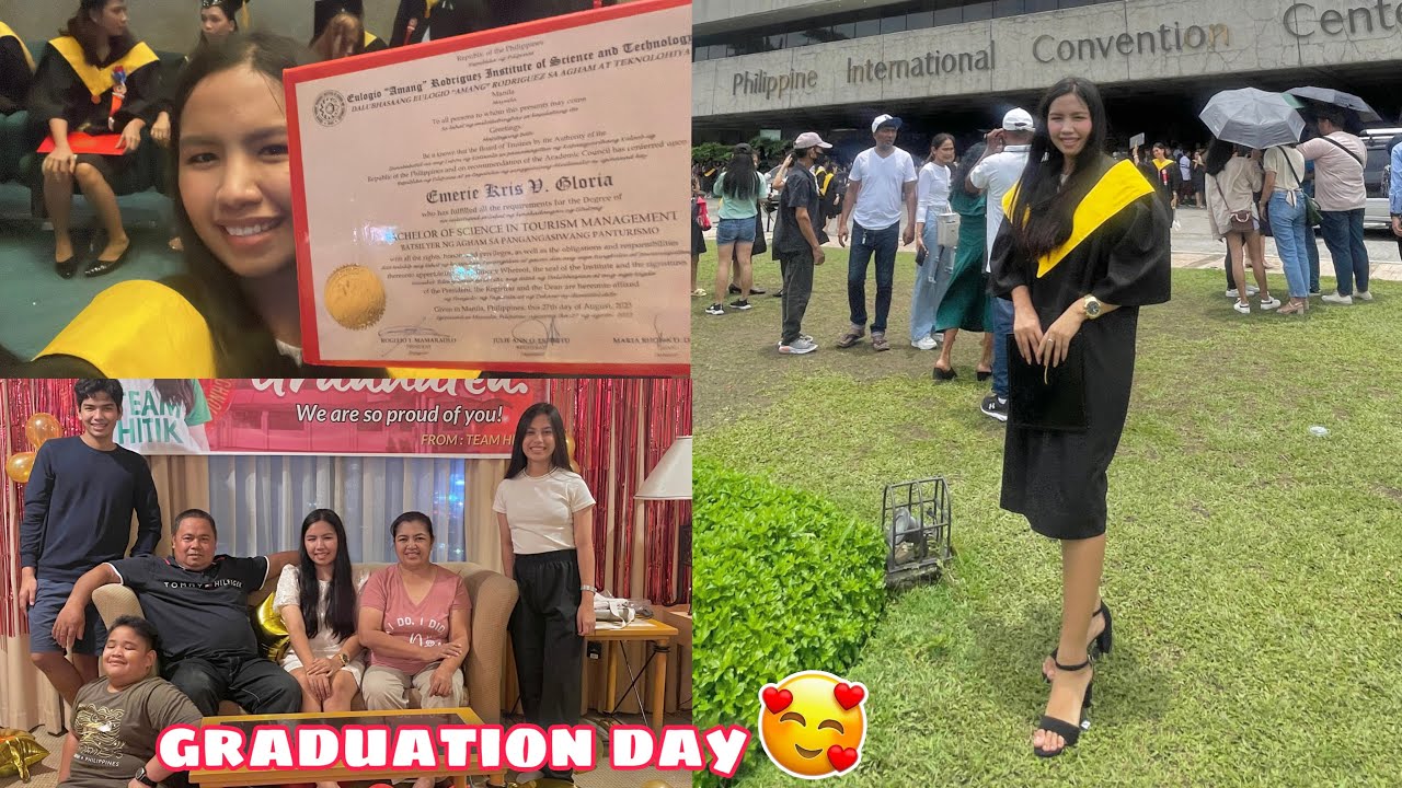 FINALLY GRADUATE NA AKO! THANK YOU LORD🙌🏻🎓 - YouTube