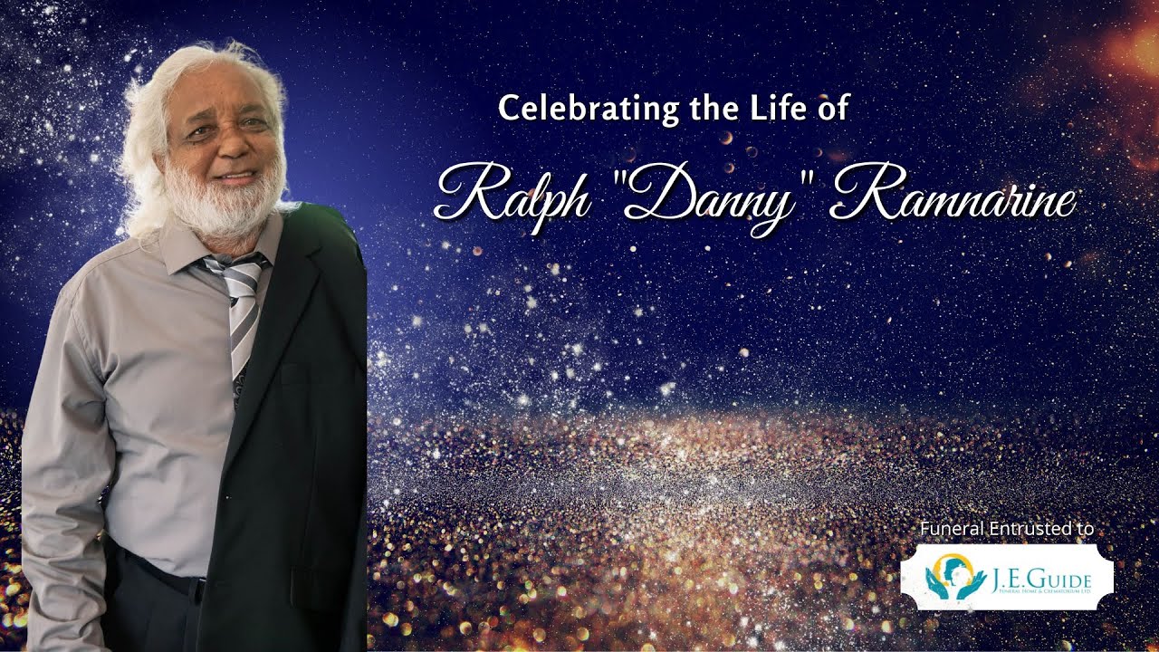 Celebrating the Life of Ralph "Danny" Ramnarine - YouTube