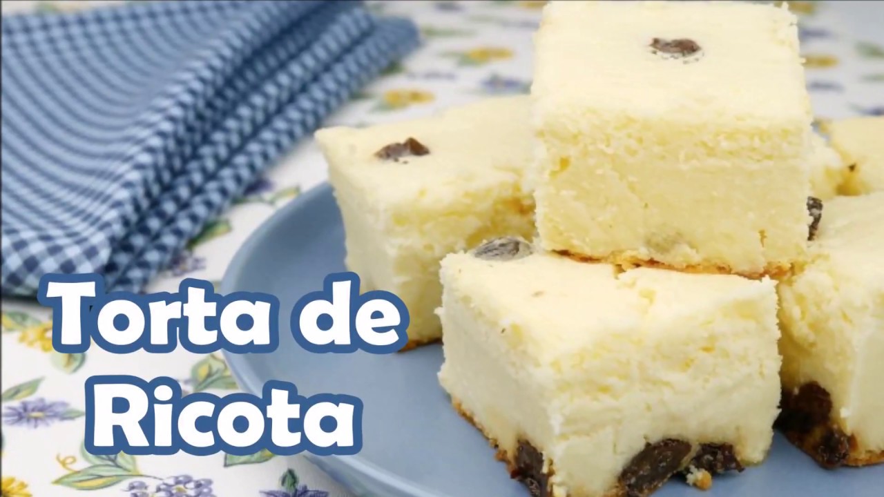 Receita de TORTA DE RICOTA - YouTube