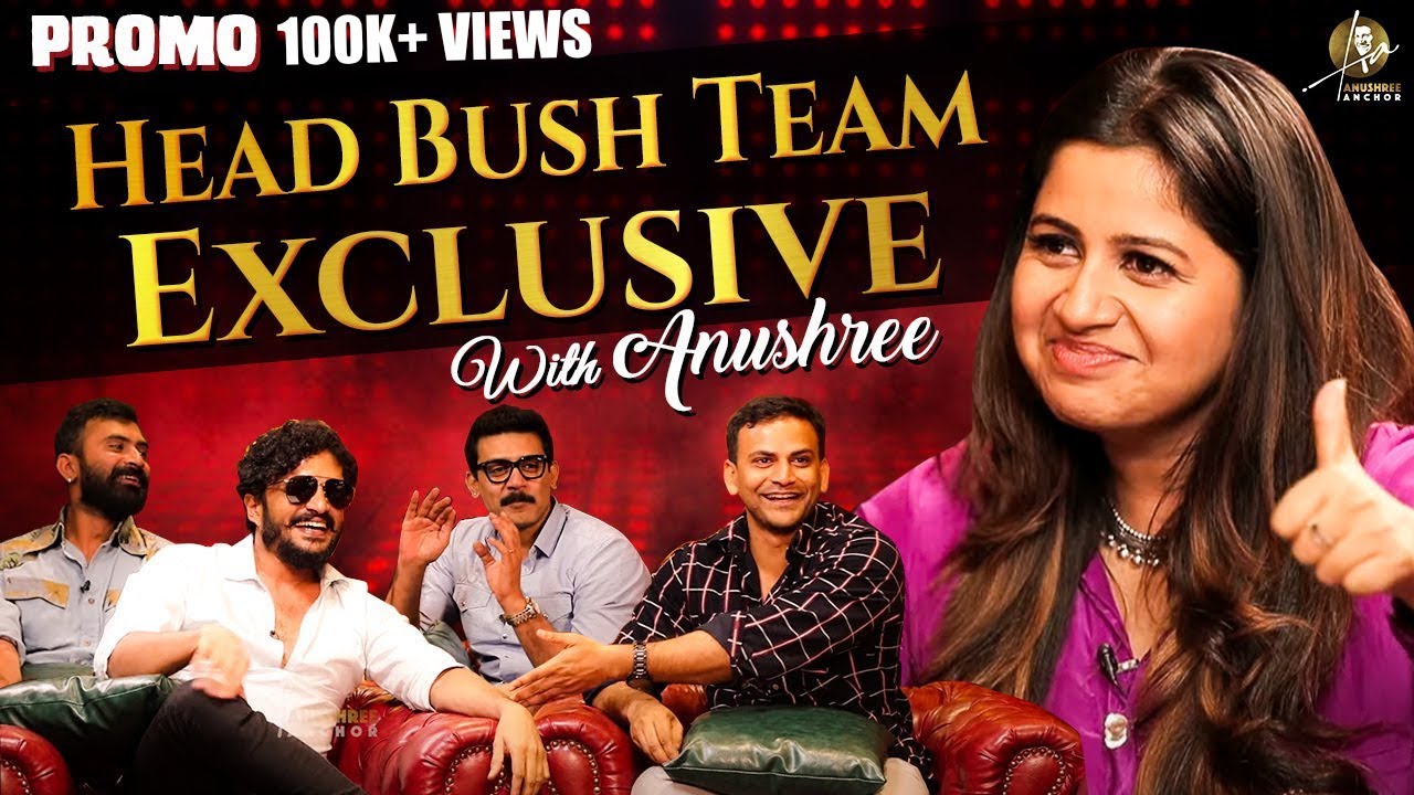 PROMO : Head Bush Team Exclusive With Anushree | Sandalwood | Anushree ...