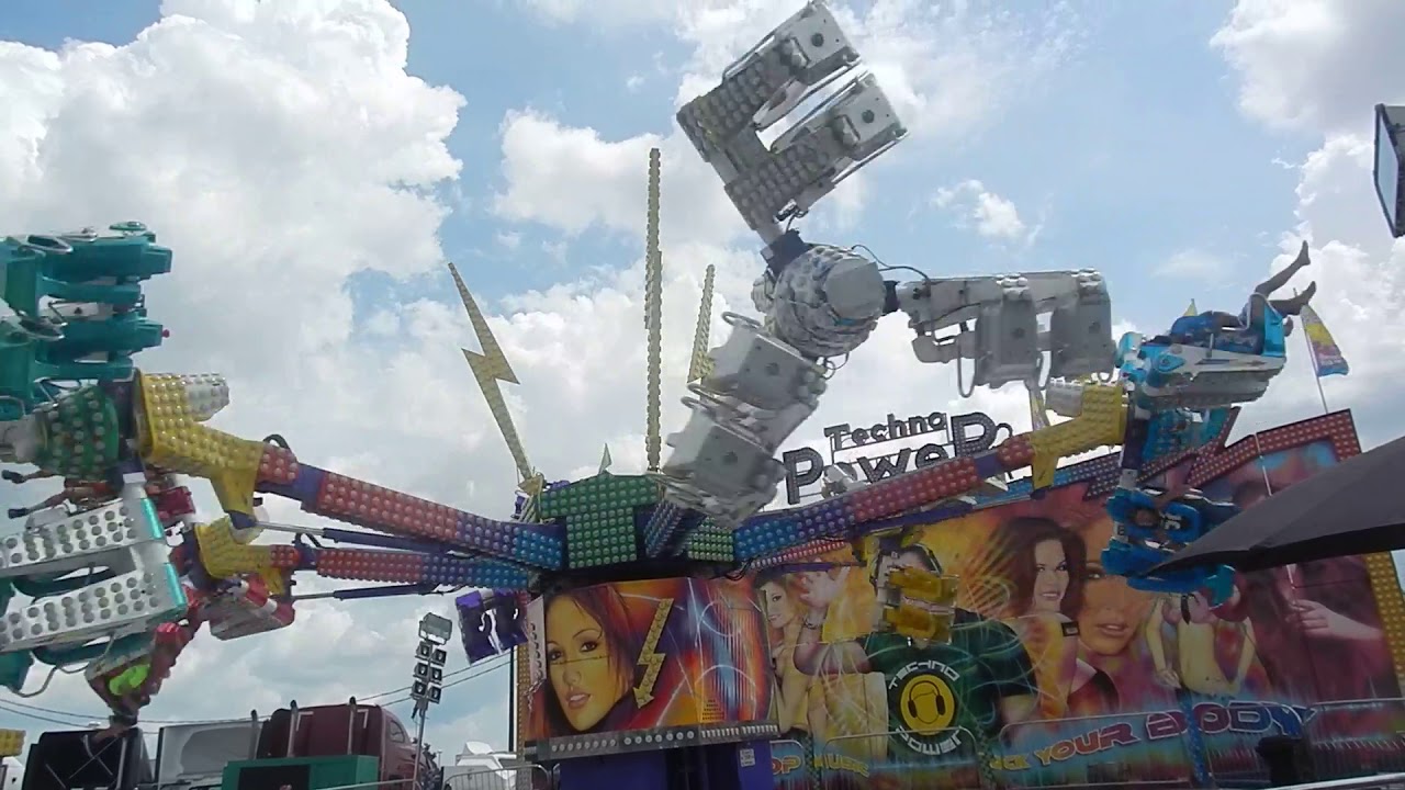 me on the Techno Power at the 2019 wisconsin state fair - YouTube