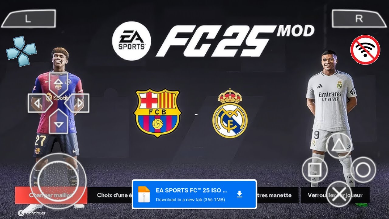 FIFA 2025 PPSSPP ORIGINAL Android Offline Career Mode | EA FC 25 PPSSPP ...