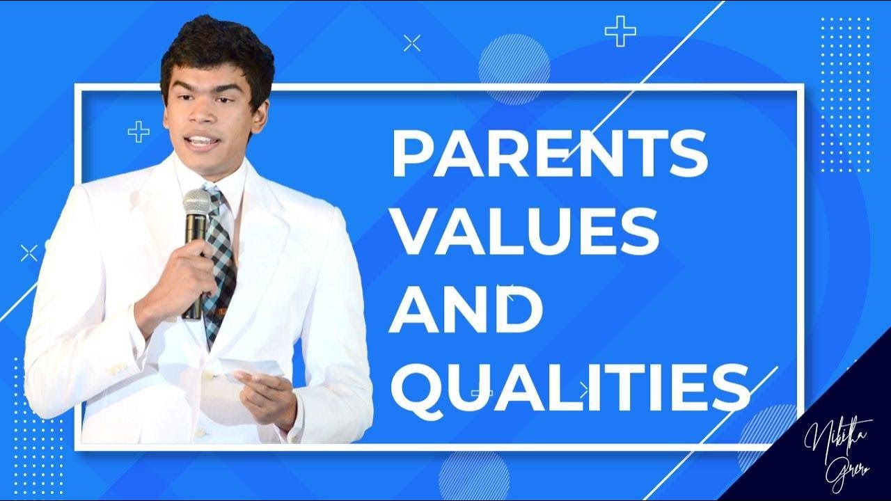 PARENTS Values and Qualities - YouTube