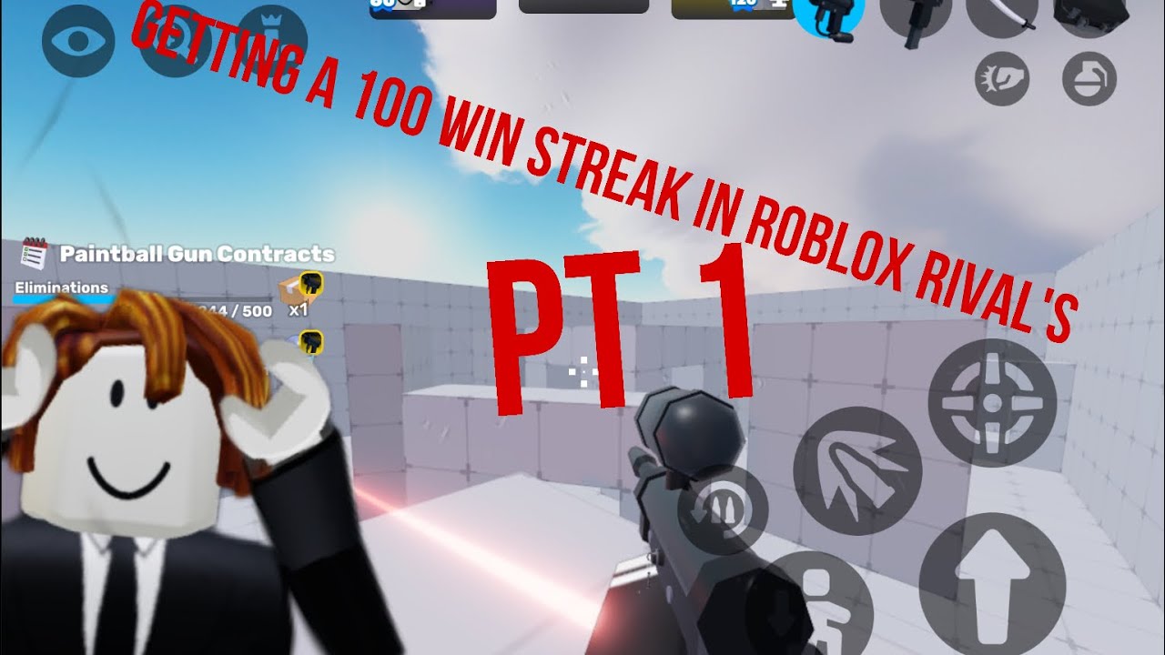 ATTEMPTING TO GET A 100 WIN STREAK! (ROBLOX RIVALS) - YouTube