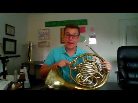 How to oil French horn valves - YouTube
