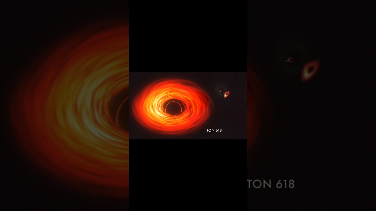 Ton 618#blackhole#space #luarangkasa #nasa#shrots - YouTube