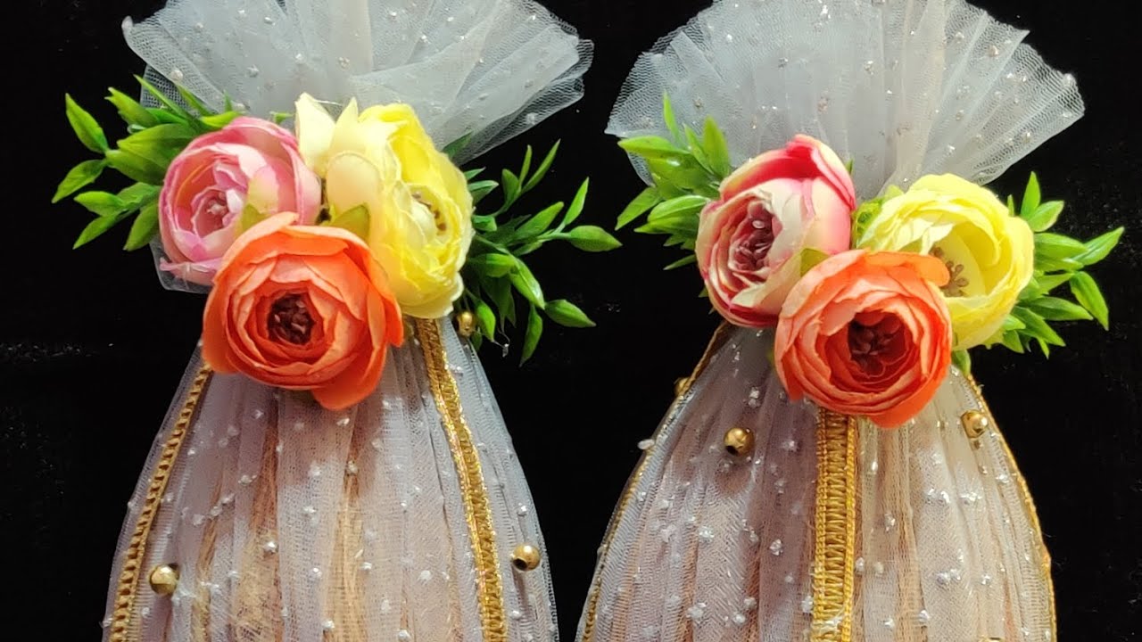 engagement shrifal decoration idea at home/chhab decor/wedding coconut ...