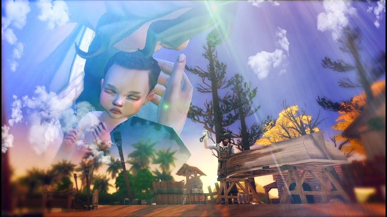 Sims 4 birth Animation - YouTube