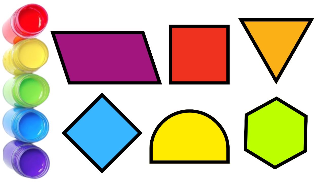 Shapes for kids, easy shapes video for kids, learn new shapes for kids ...