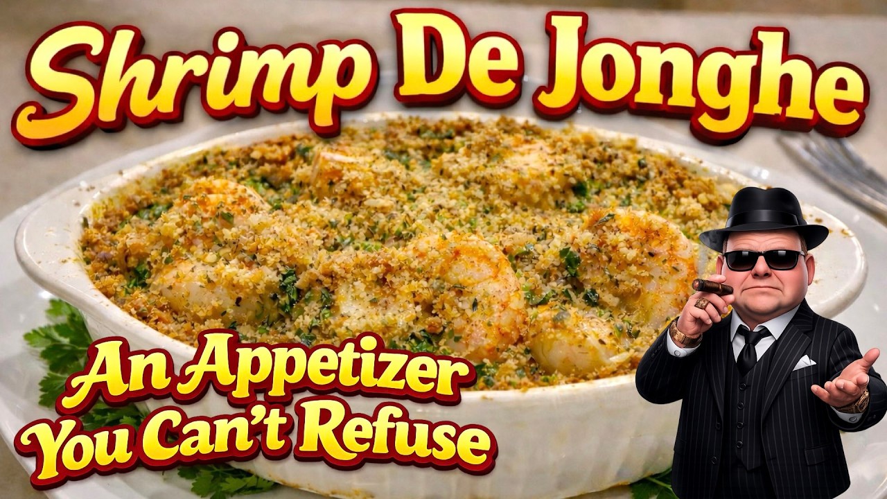 Classic Shrimp De Jonghe/Las Vegas Vintage Appetizer/Chicago Mobsters ...
