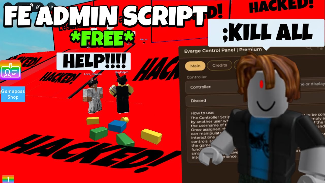 Evarge Hub: FE ADMIN SCRIPT | OP 200 COMMANDS! - YouTube