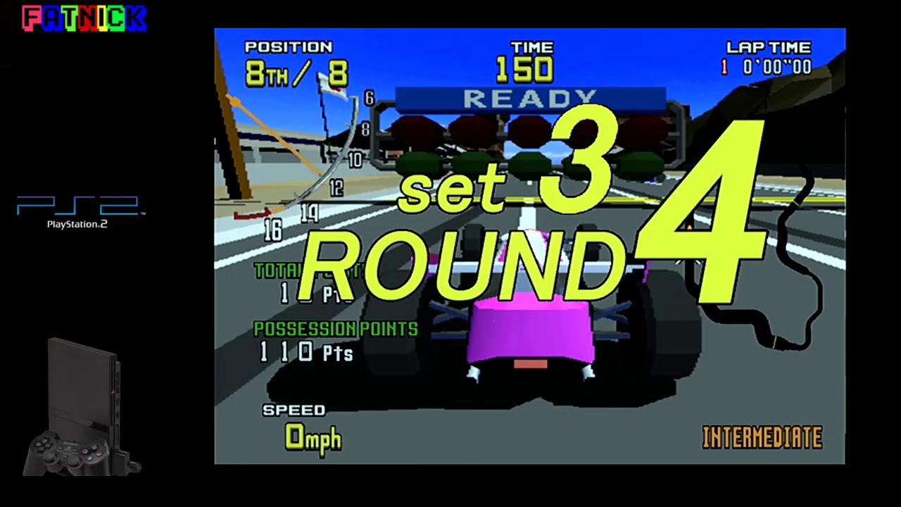 Virtua Racing (Sega Classic) (PS2 - real hardware) - Set 3 - YouTube