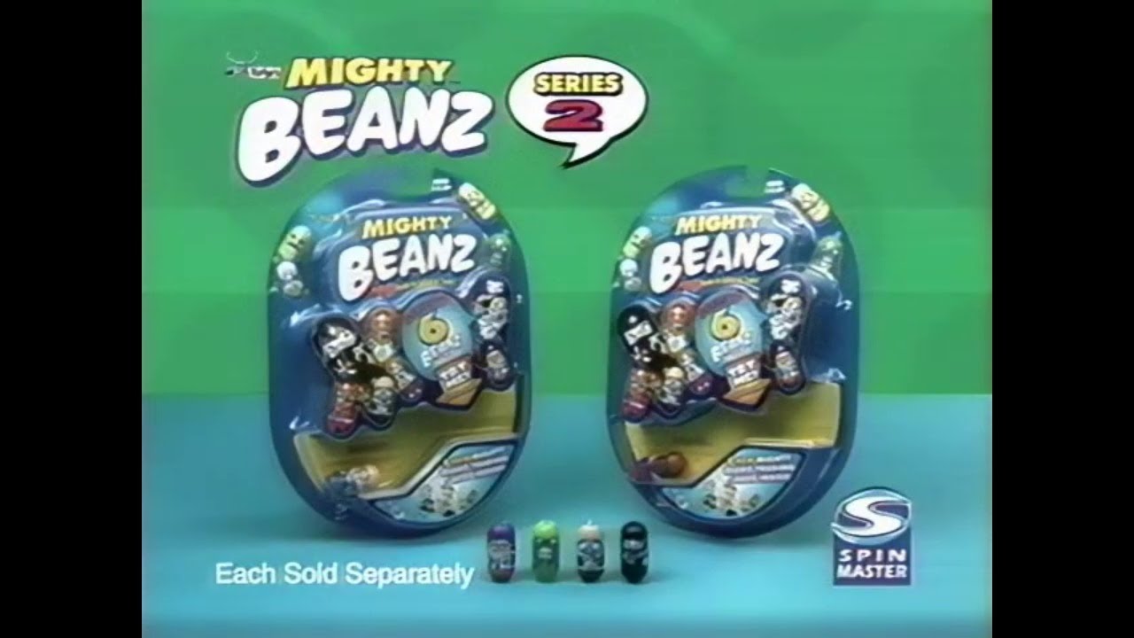 Mighty Beanz Series 2 (Spin Master) TV Commercial - 2003 - YouTube