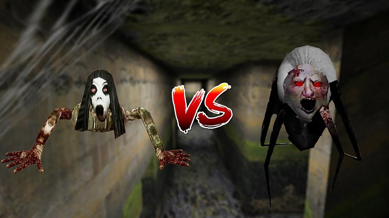 Spider Angline VS Her daughter Spider Slendrina (Granny New Update ...