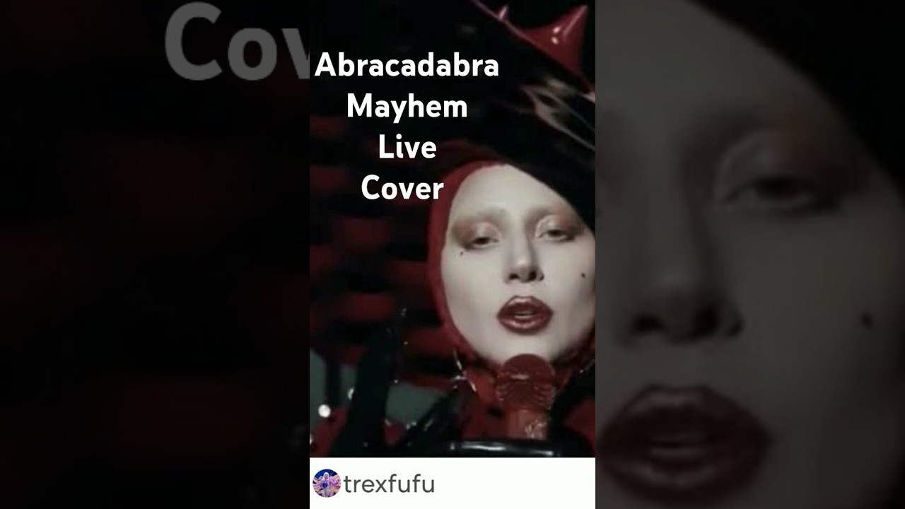 Lady gaga abracadabra cover Live - YouTube