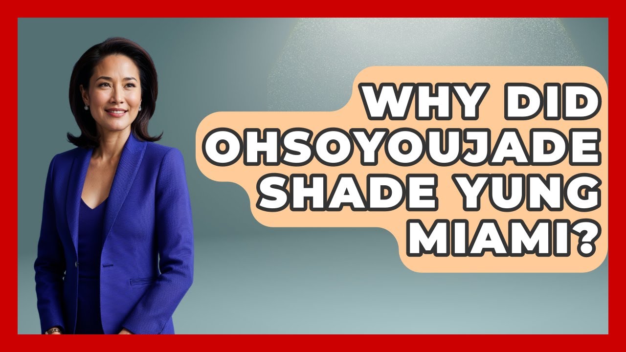 Why Did OhSoYouJade Shade Yung Miami? | Hip Hop Gurus - YouTube