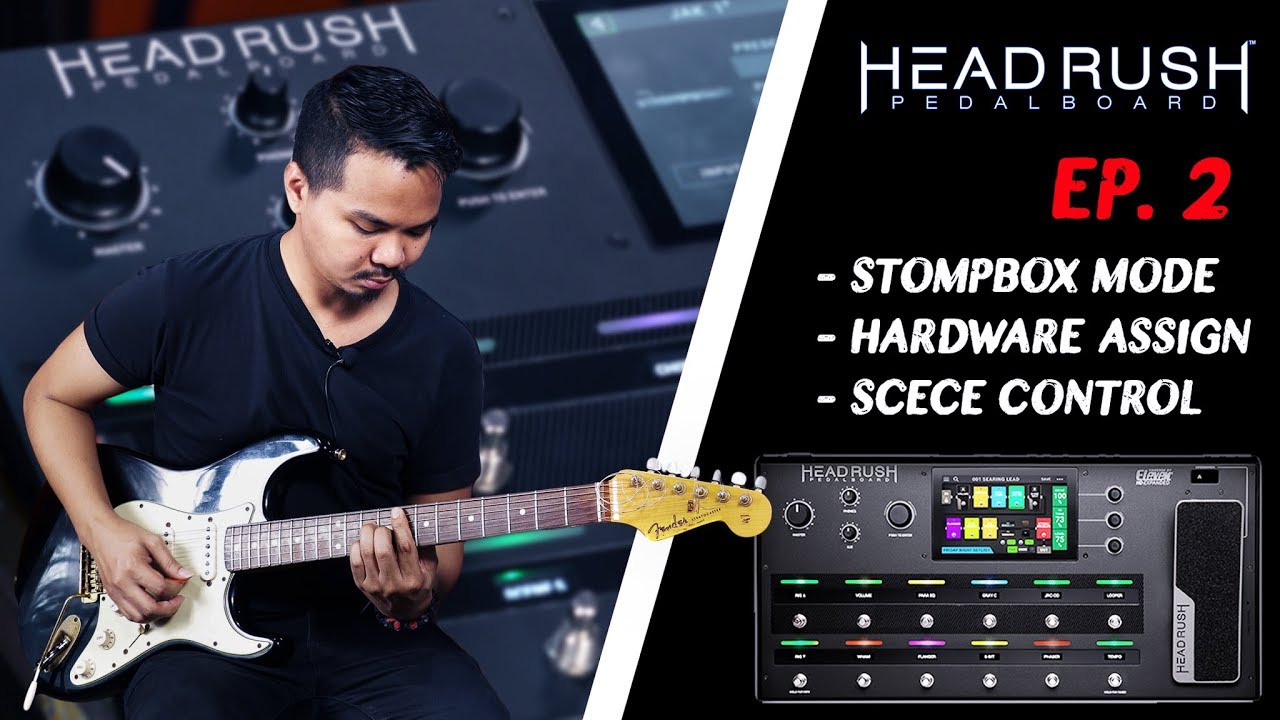 HeadRush PedalBorad EP.2 StompBox / Hardware Assign / Scece - YouTube