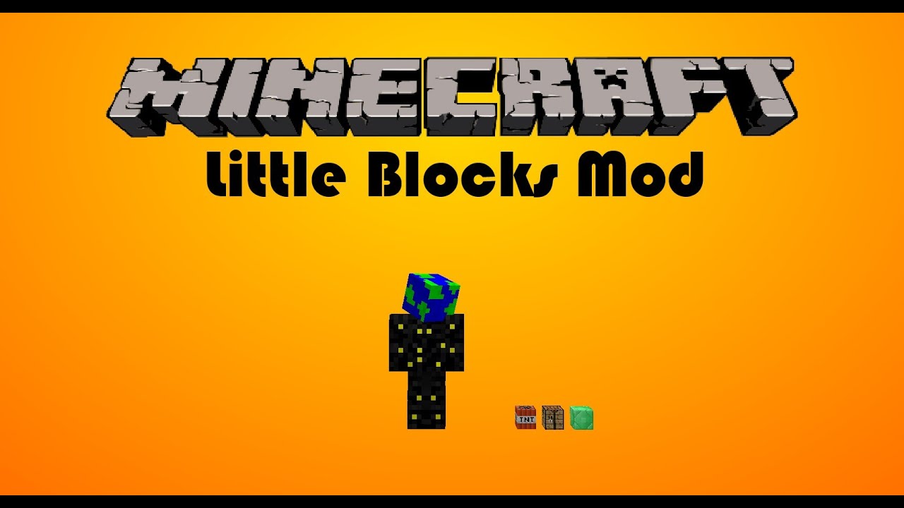 Mod Showcase: Little Blocks Mod [1.6.4] - YouTube