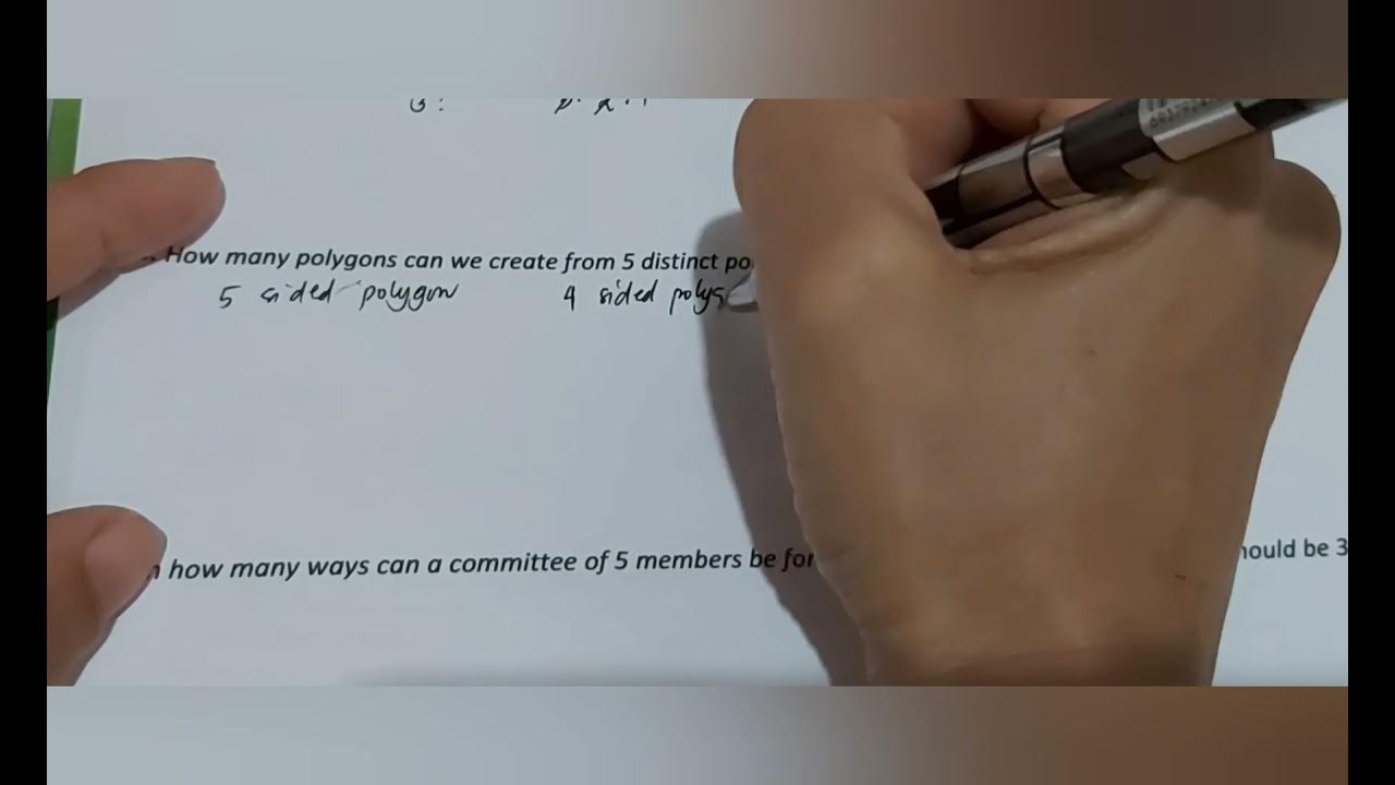 Combination (Problem Solving with Restrictions) - YouTube