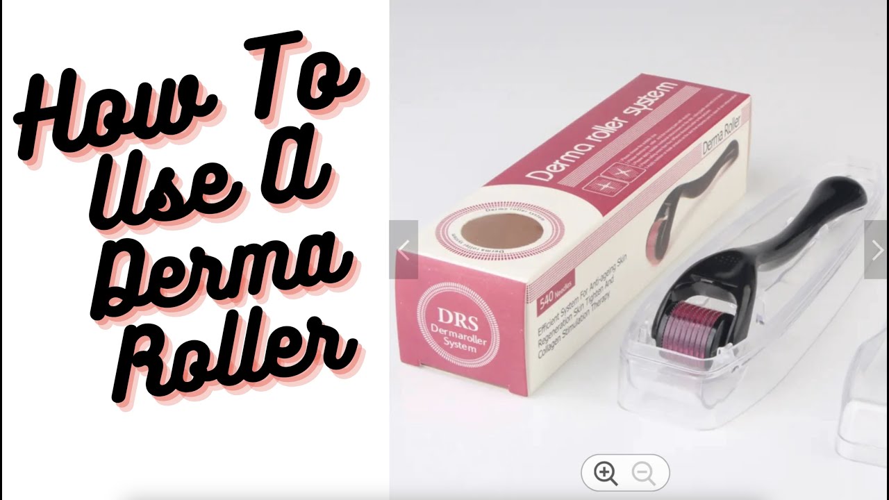 How To Use A Derma Roller For Hair Loss - YouTube
