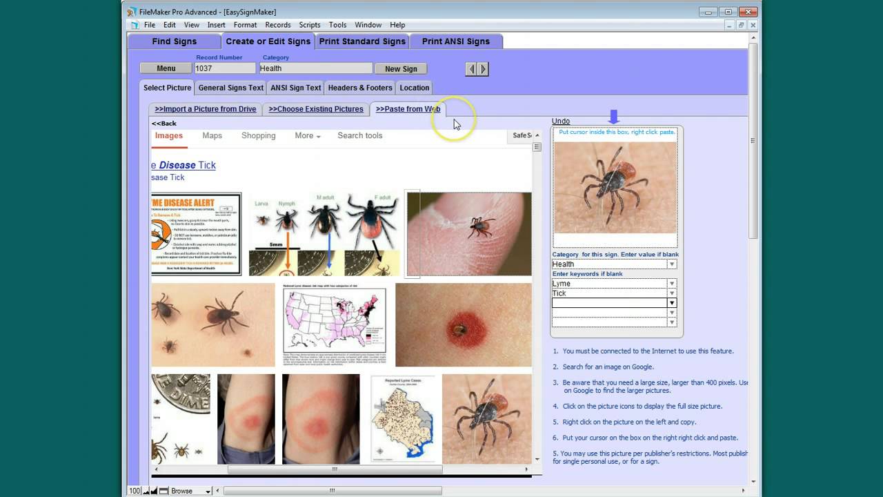 Easy Sign Maker Video 1 of 2 - YouTube