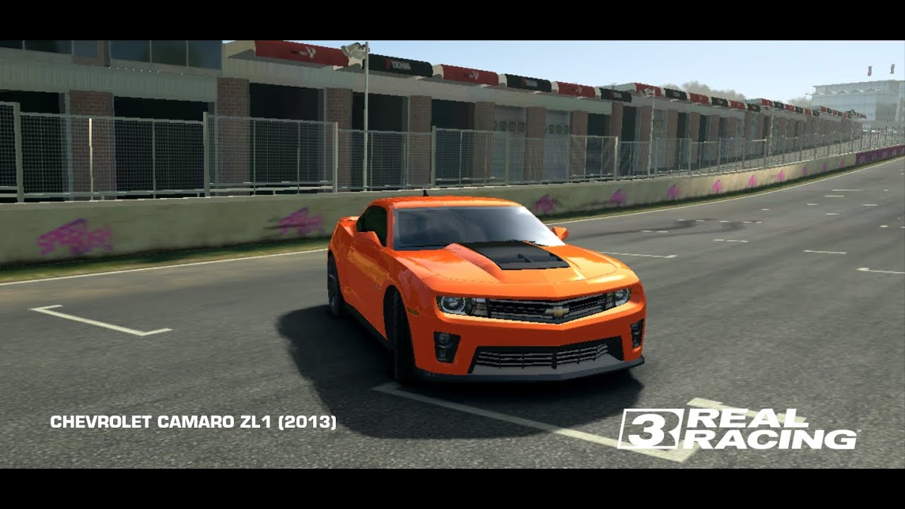 Real racing 3 (Chevrolet Camaro) game play - YouTube