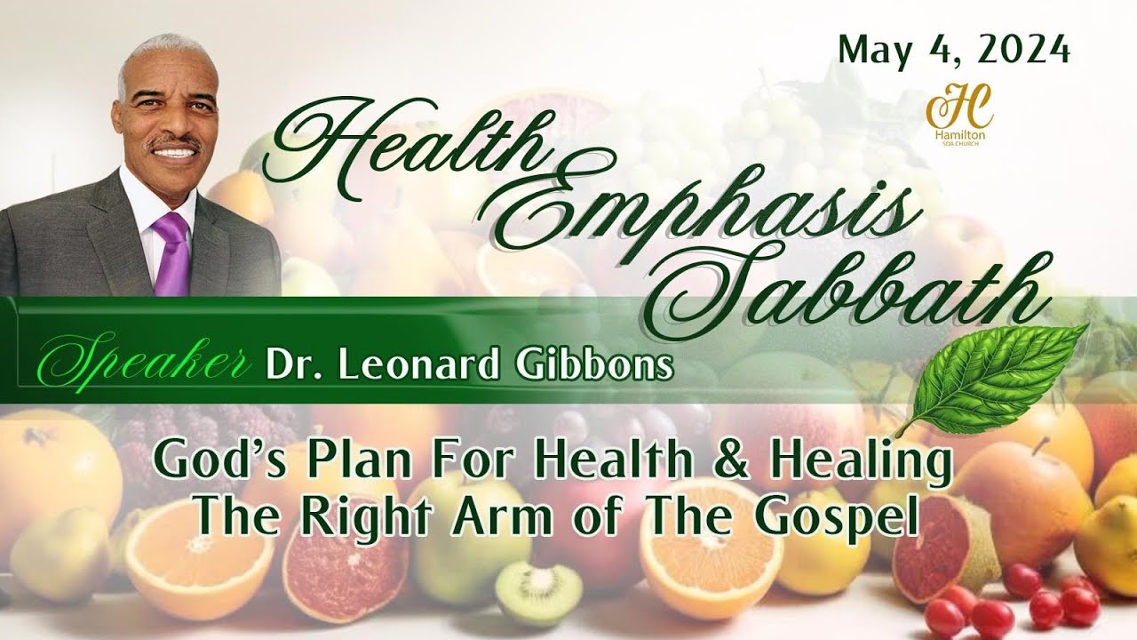 04/May/2024 - Hamilton Worship | Health Emphasis Day - Speaker: Dr ...