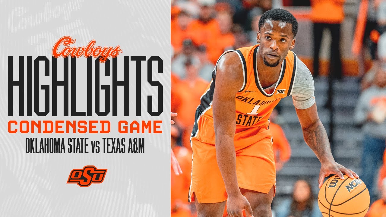 Oklahoma State vs. Texas A&M | Condensed Game Highlights (11-09-2025 ...