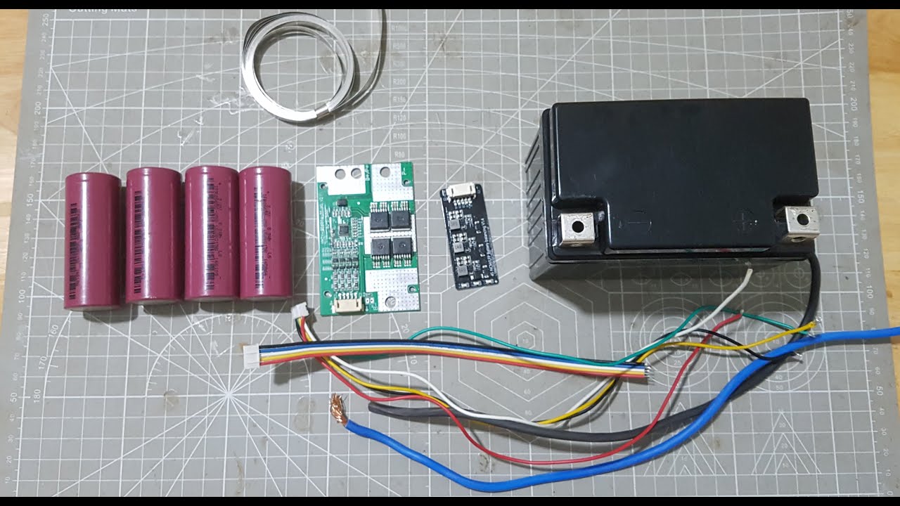 DIY 12V LiFePO4 Battery with Active Balancer - Suitable For All ...