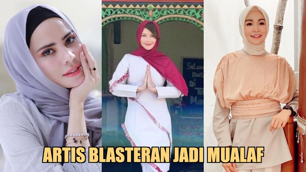 Gara-Gara Datang Tahlilan 10 Artis Blasteran yang Putuskan jadi Mualaf ...