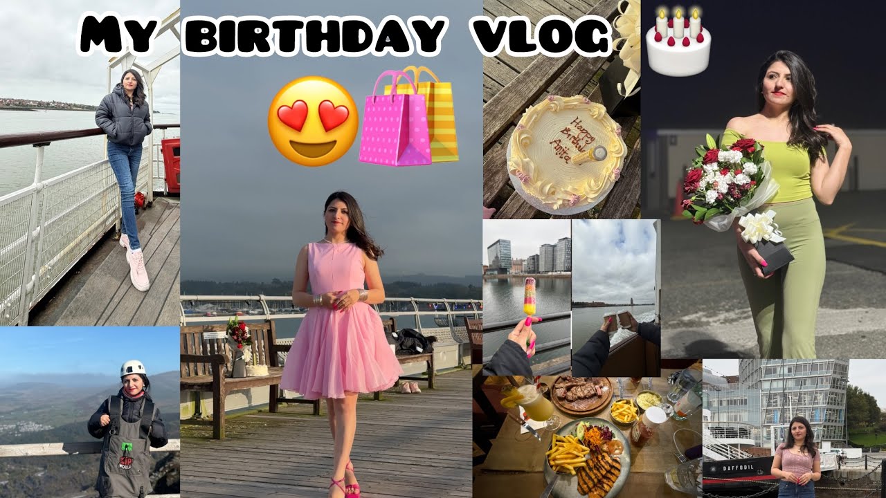 My Epic Birthday Vlog 🌍 Zipline • Cruise • Wales to Liverpool! 😍 Full ...