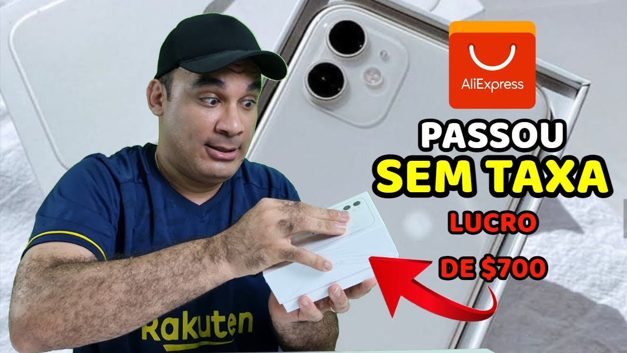 CHEGOU! Comprei um IPhone 11 do AliExpress! Unboxing e todos os ...