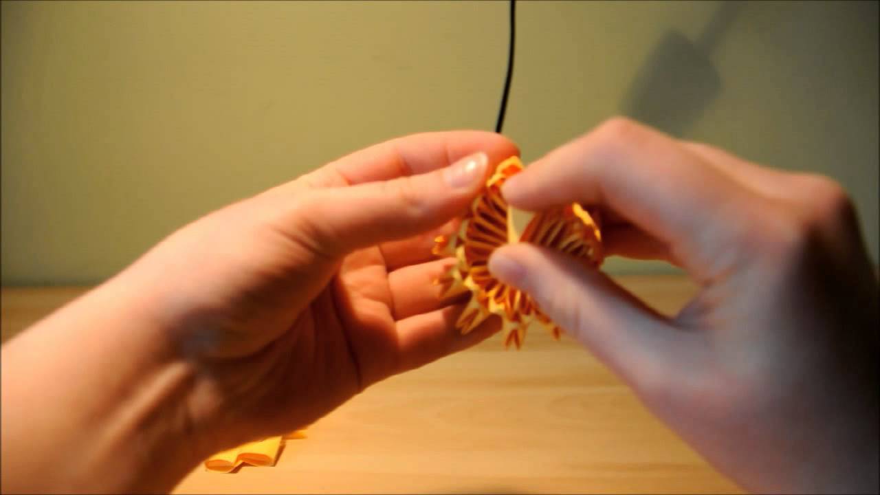 3D origami Luffy's hat - straw hat(remake) - YouTube