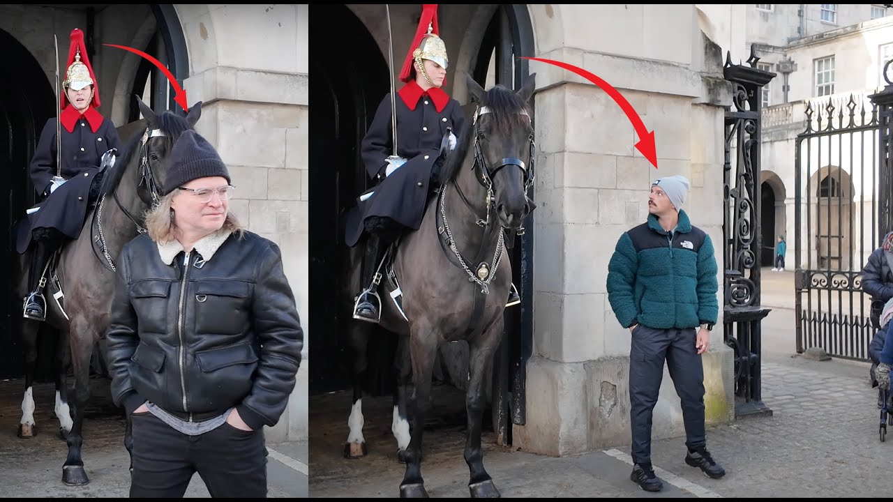 The Super Observing Lady Guard ENFORCES THE RULES !! STAND BACK ...