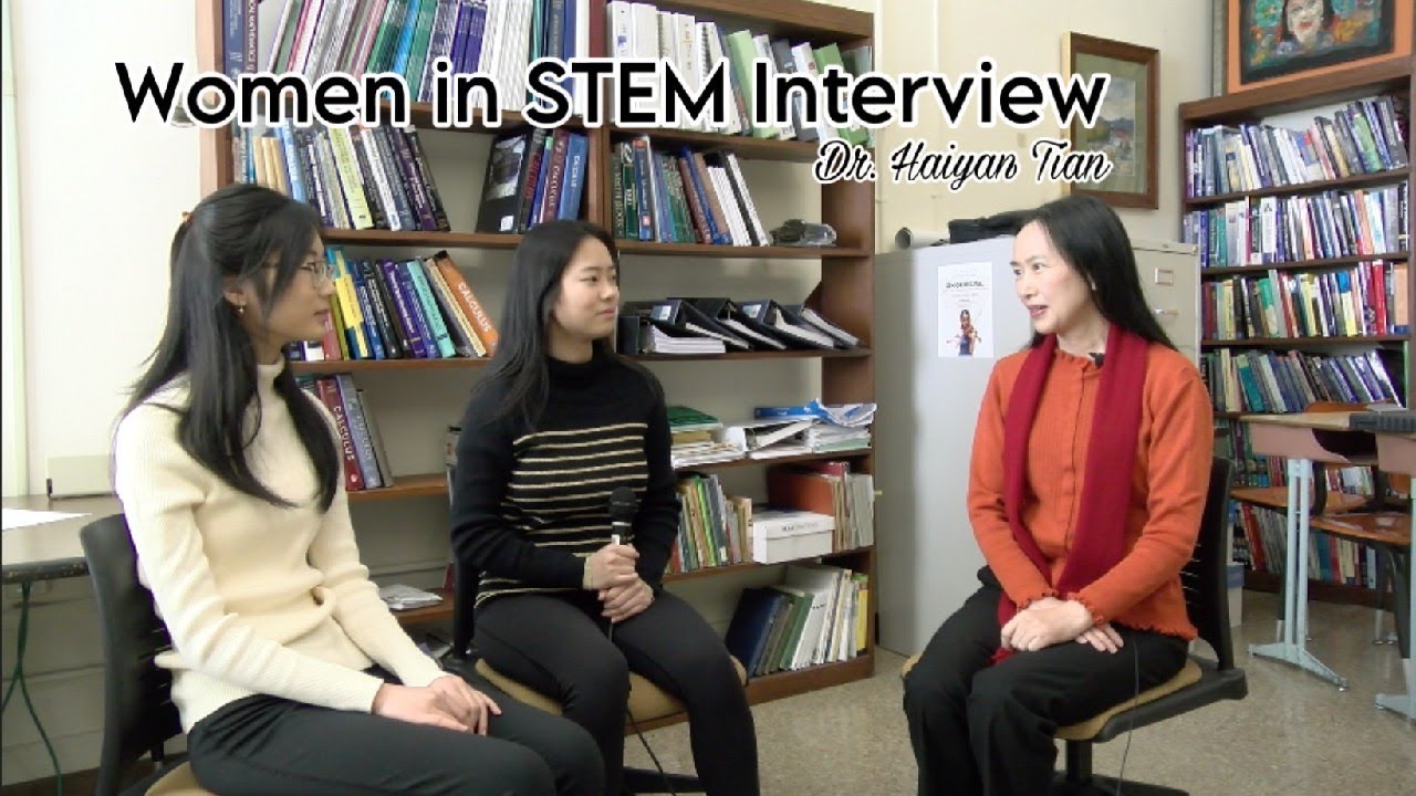 Women In STEM Interview with Dr.Haiyan Tian | Her STEM Journey - YouTube