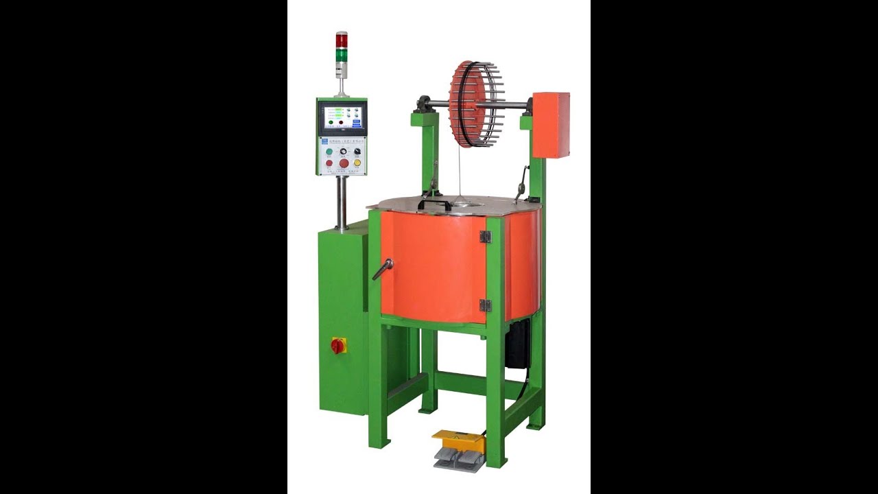 Harness braiding machine, GuanBo Braiding Machines. - YouTube