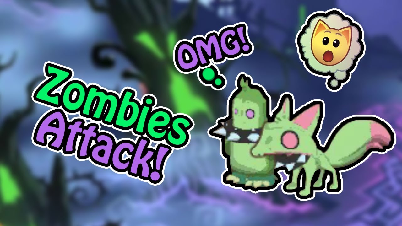 AJSpooky: Zombie Attack in Animal Jam! - YouTube